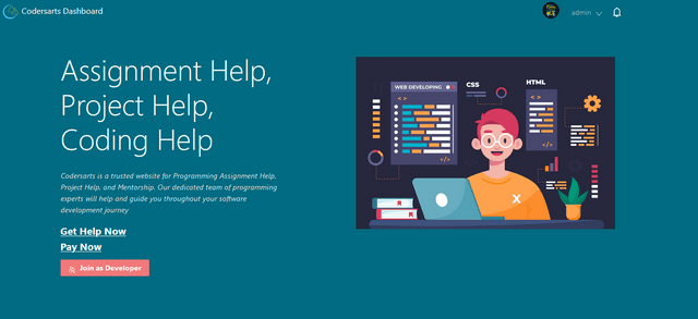 Sofstack- Codersarts Dashboard